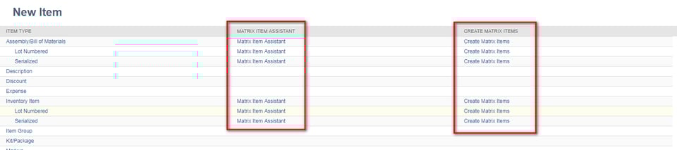 How to create Matrix Assemblies & Phantom Assemblies in Netsuite.
